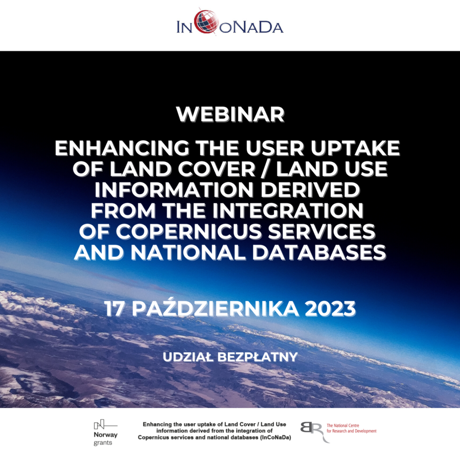 Zaproszenie na webinar pt. "Enhancing the User Uptake of Land Cover ...